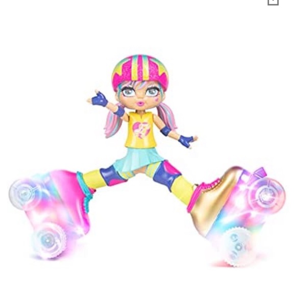 Toys | Rock N Rollerskate Doll Rainbow Riley | Poshmark